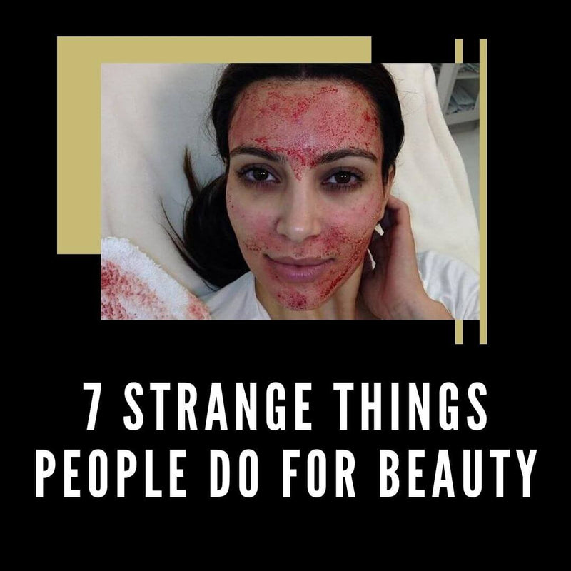 7 Strange Things People Do for Beauty