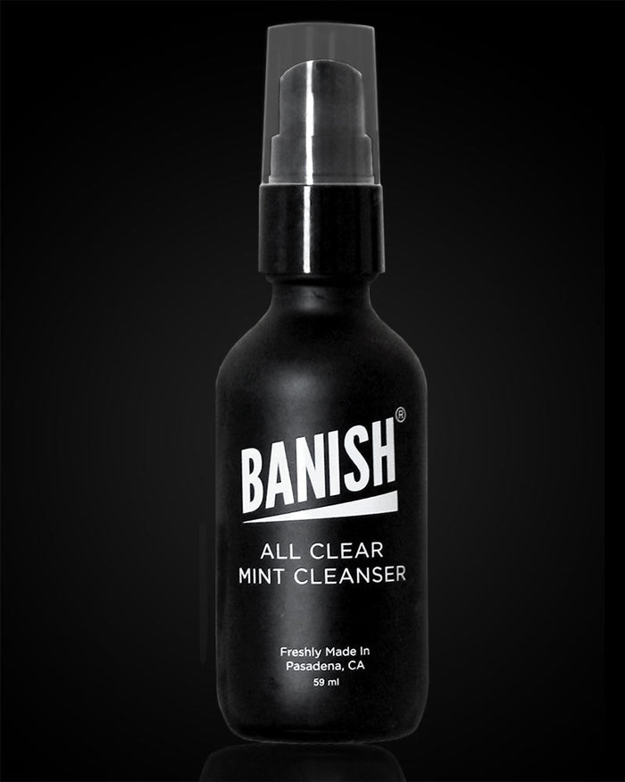 All Clear Mint Cleanser - Cleanser For Acne & Sensitive Skin | BANISH